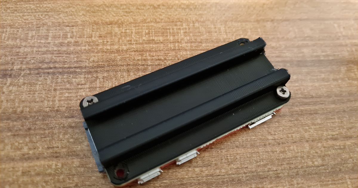 Slim Raspberry Pi Zero 2 W Case with V-Slot Frame by Meh | Download ...