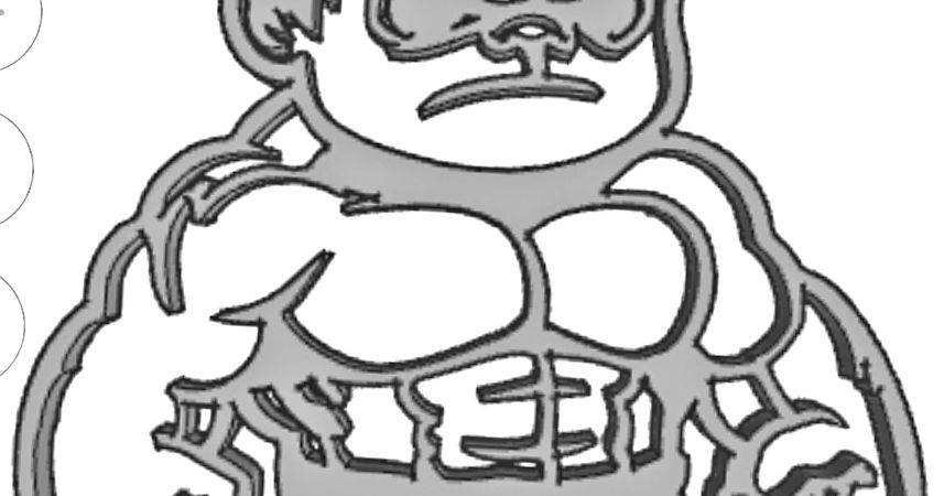 Mini Hulk by Sot Kon | Download free STL model | Printables.com