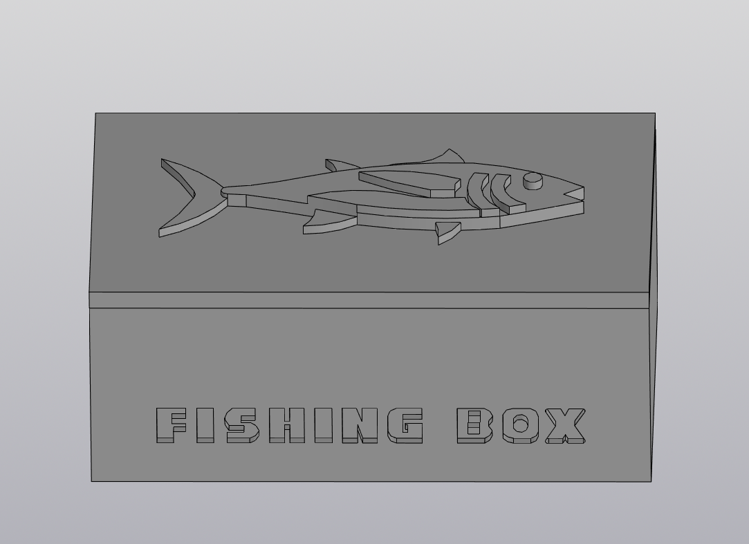 fishing box by Çøffeëk | Download free STL model | Printables.com