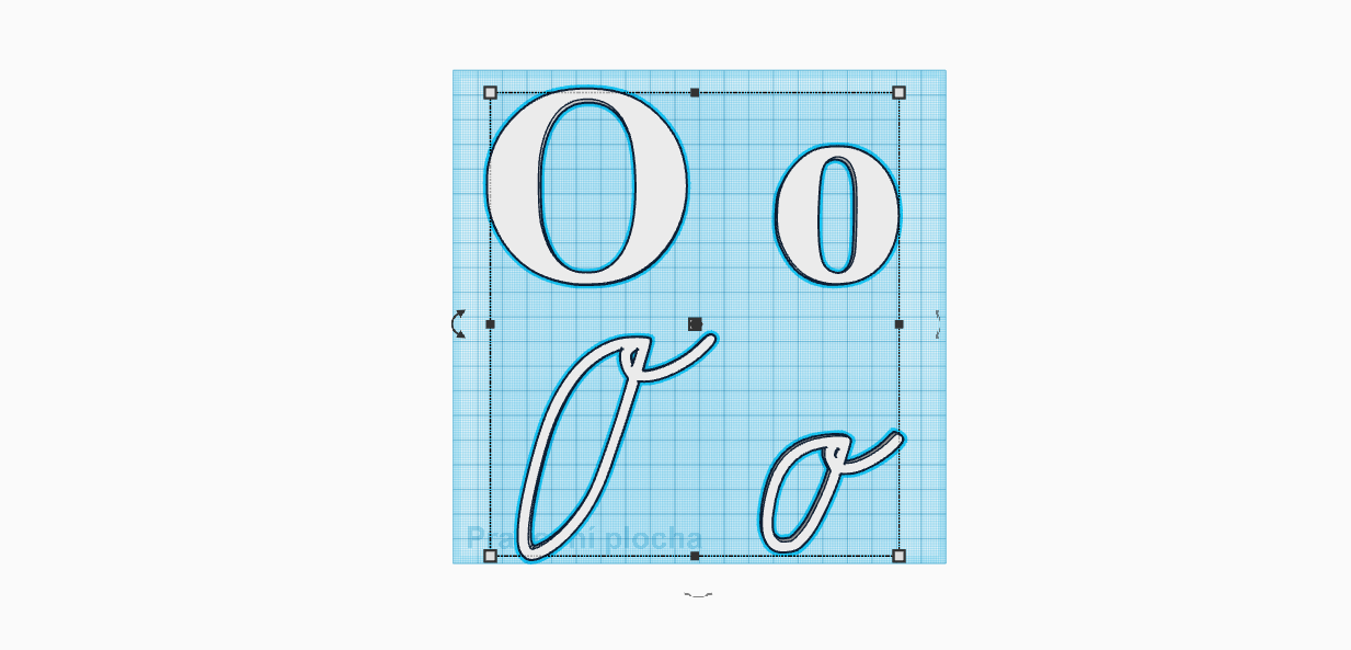 Simple letter Oo by Nina Máčová | Download free STL model | Printables.com