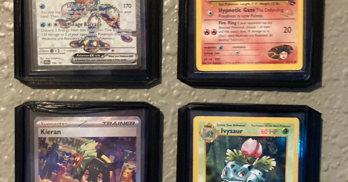 Toploader for 3"x4" Toploaders by Otter3DPrinting | Download free STL ...