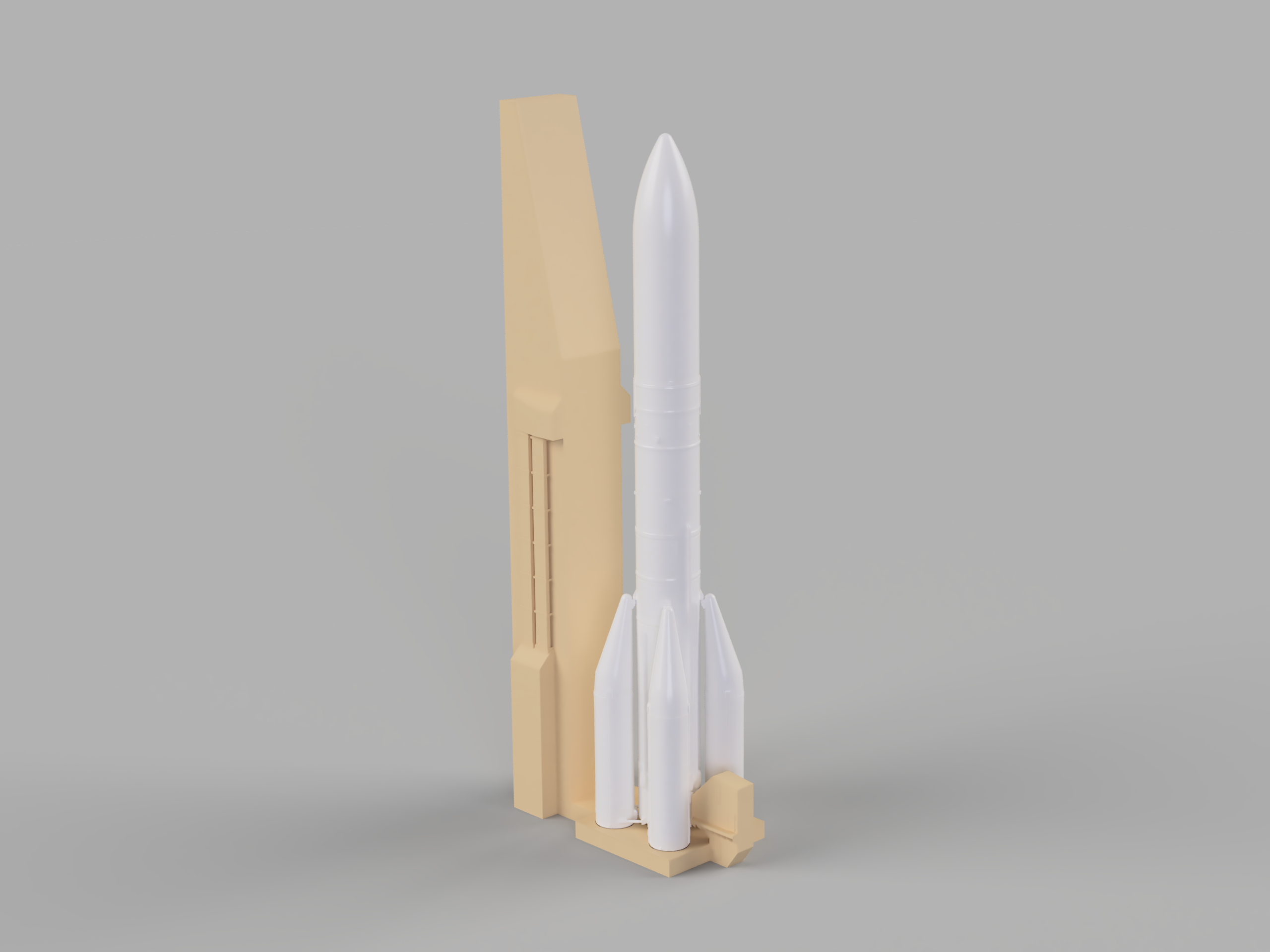 Ariane 6 1/256th por giomega | Descargar modelo STL gratuito ...