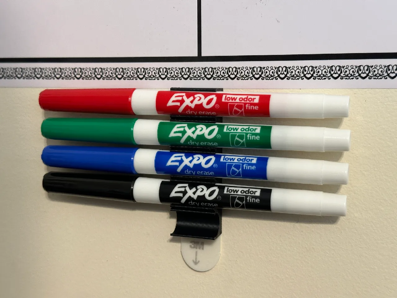 Expo Fine Tip Marker Holder for 5 Dry Erase Markers by Brad @ FTBT 3D ...
