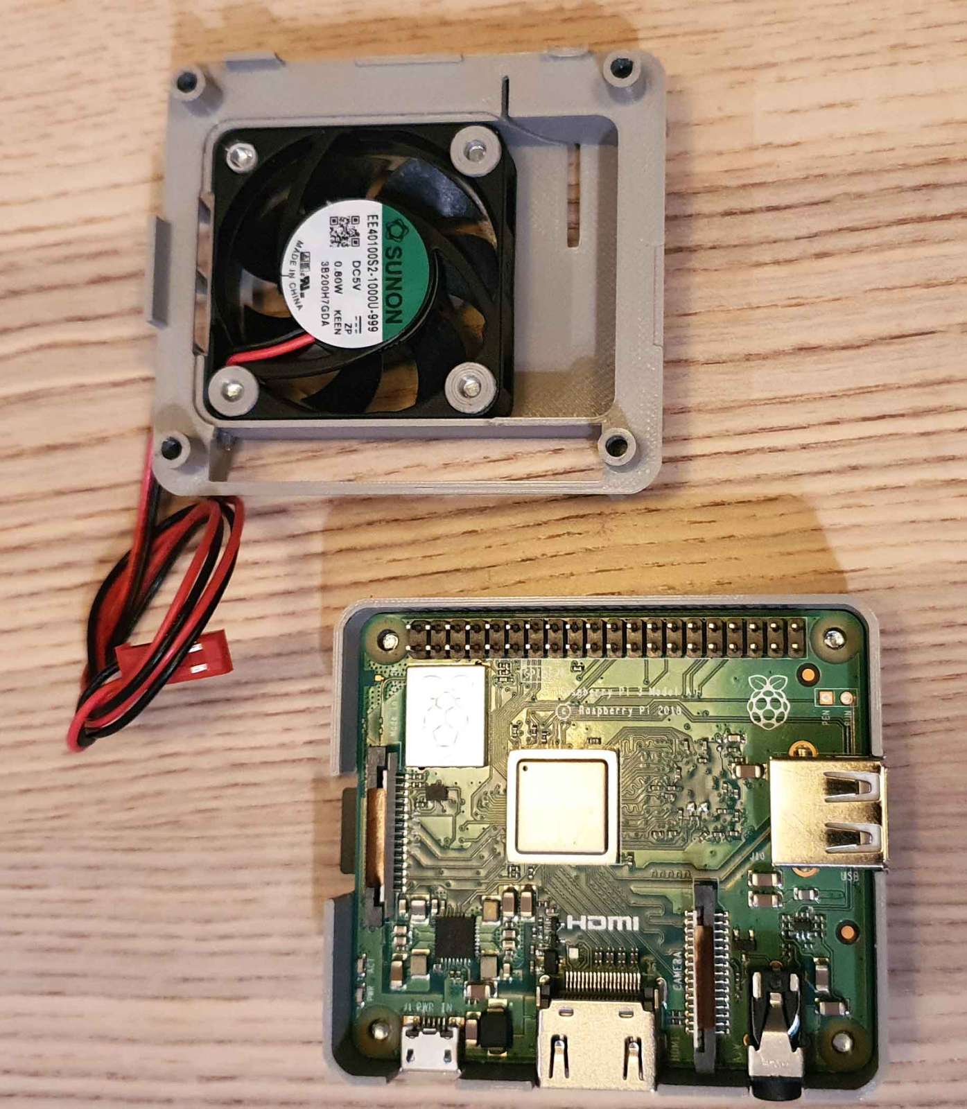 Raspberry PI 3A+ Case by Akos V | Download free STL model | Printables.com