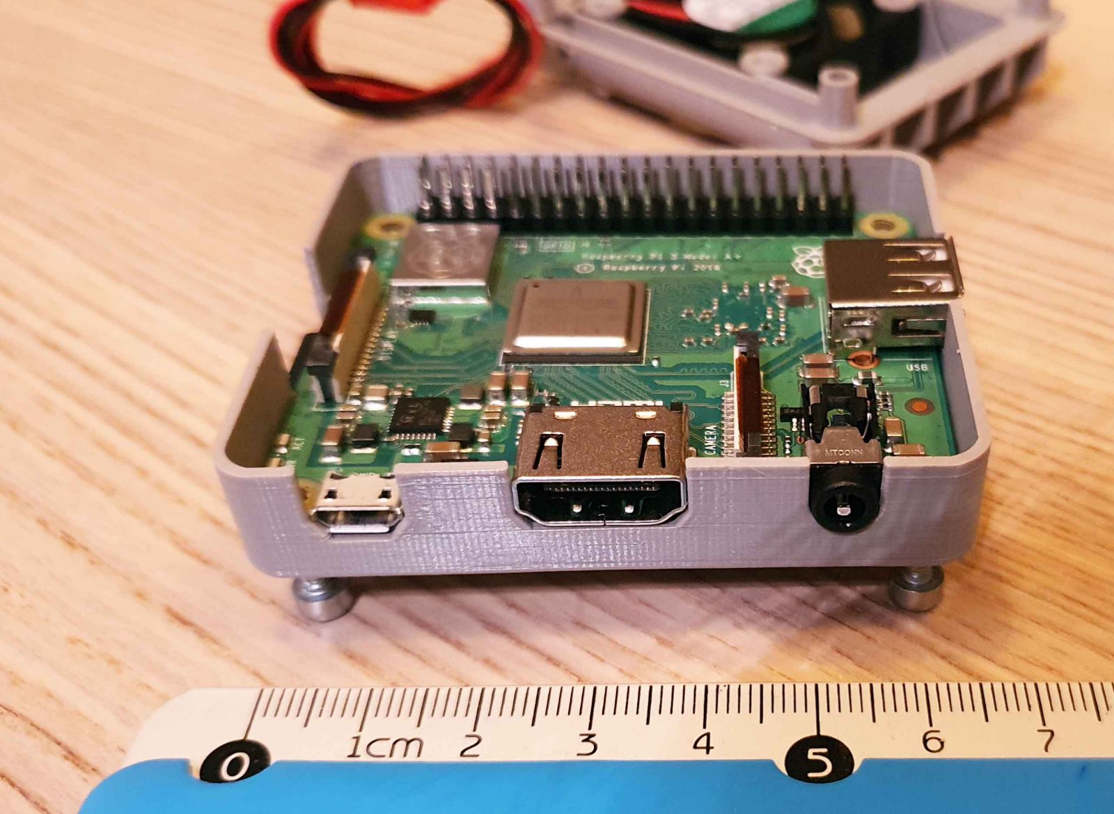 Raspberry PI 3A+ Case by Akos V | Download free STL model | Printables.com