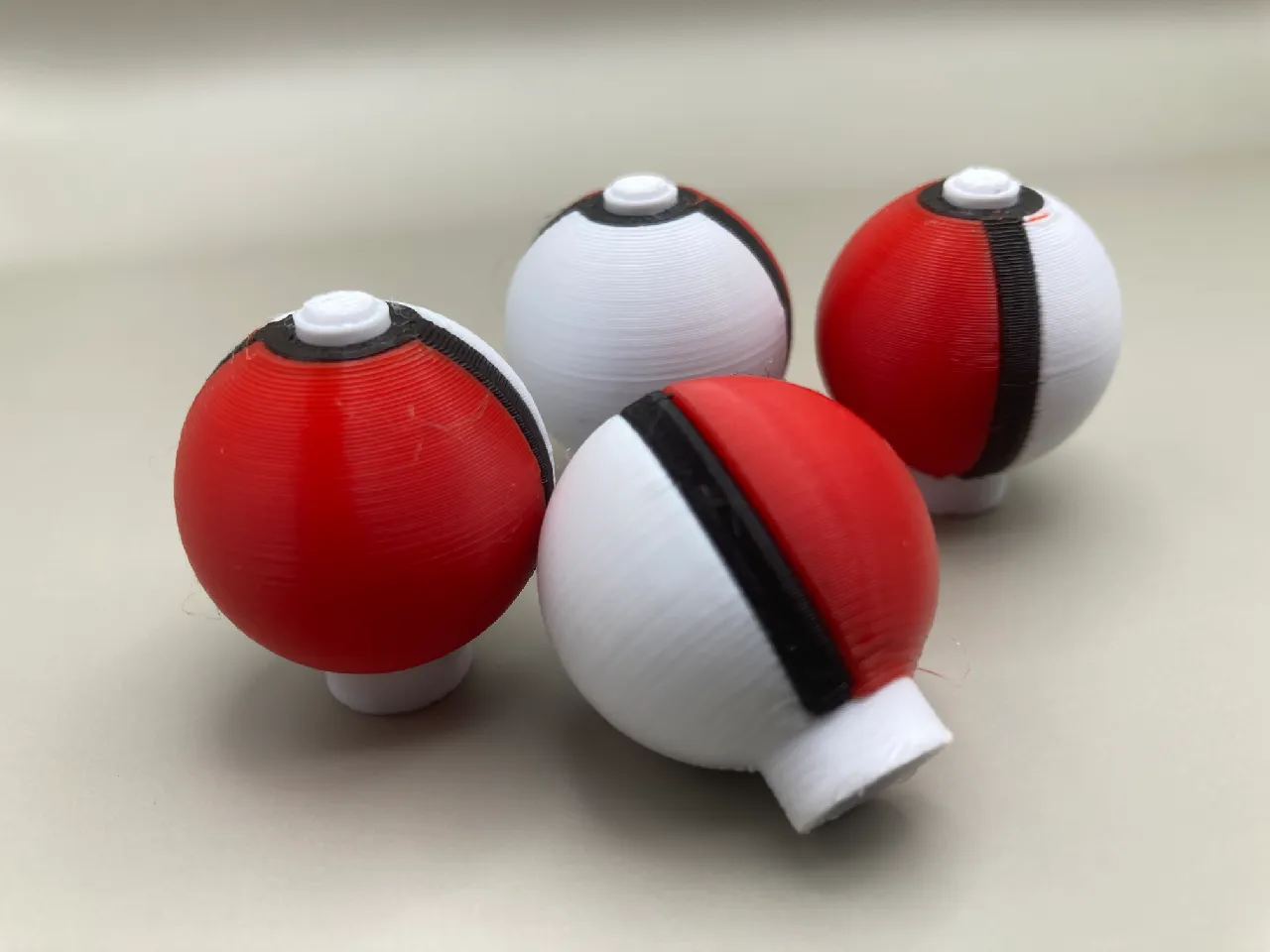 Pokeball Valve Stem Cap by 3D Ideation | Download free STL model ...