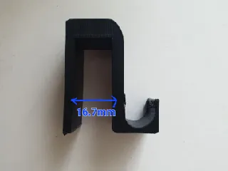 Hook for wardrobe by vain1222 | Download free STL model | Printables.com
