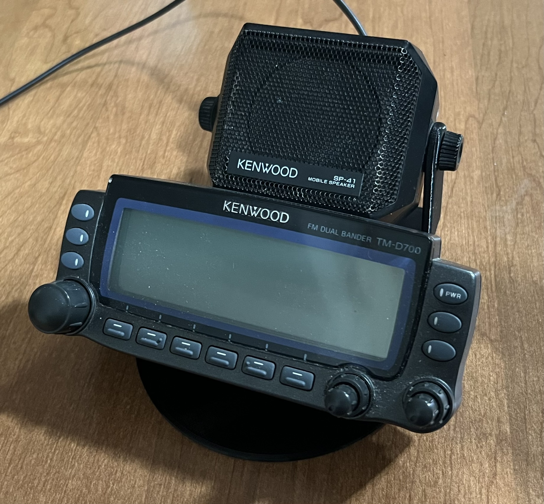 Kenwood TM-D700 Display and Speaker Mount by tully | Download free STL ...