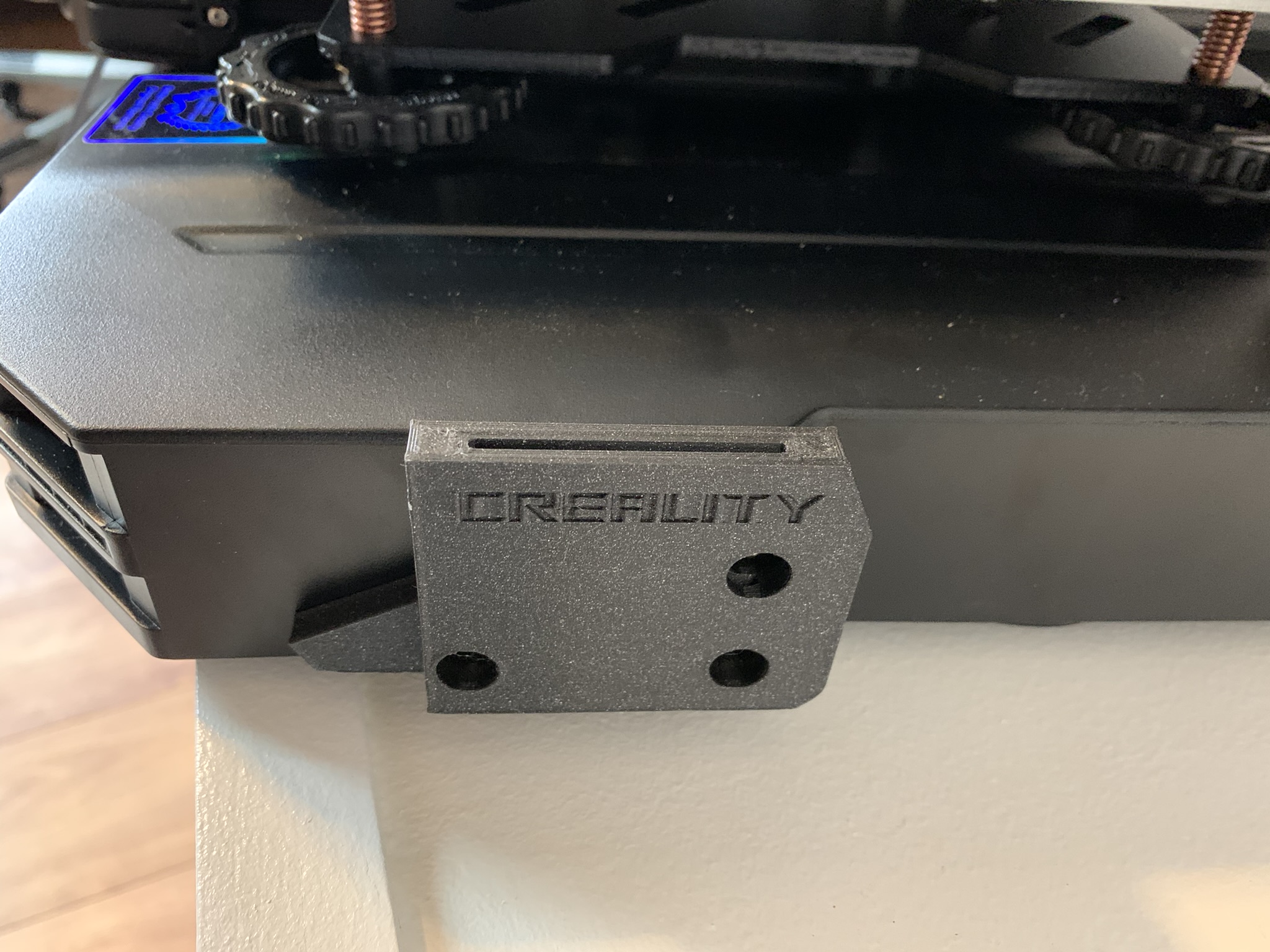 SCRAPER-HOLDER CREALITY ENDER 3 S1 PRO with SONICPAD/ext. Display by ...