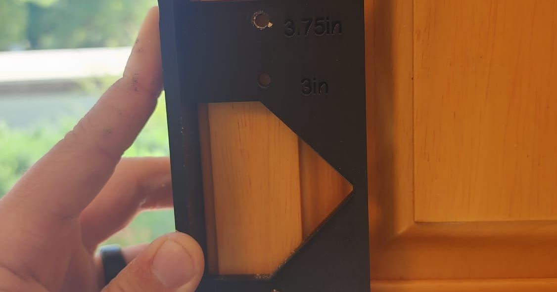Handle Drill Guide for Cabinets by Austin Zimmerman | Download free STL ...