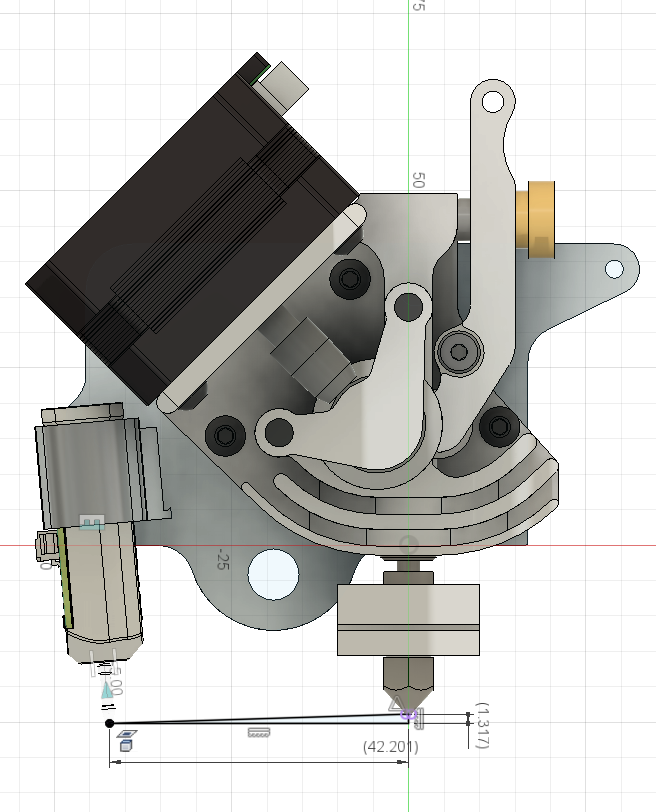 Microswiss NG - BL Touch/probe Mount creality by Herbert Attema ...