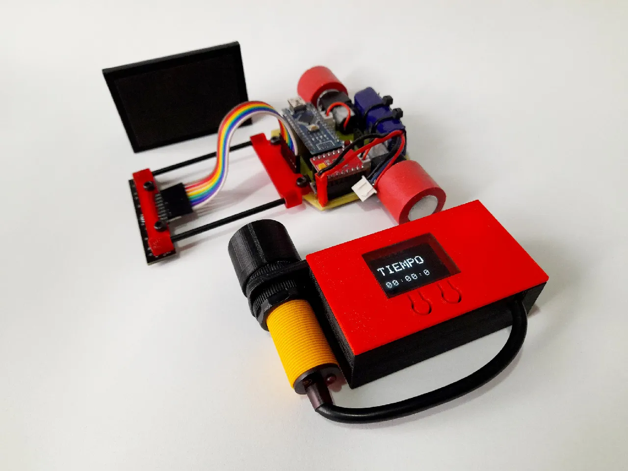 Cronometro Automático Para Robots Seguidores De Línea - Automatic Timer For Line Follower Robots ...