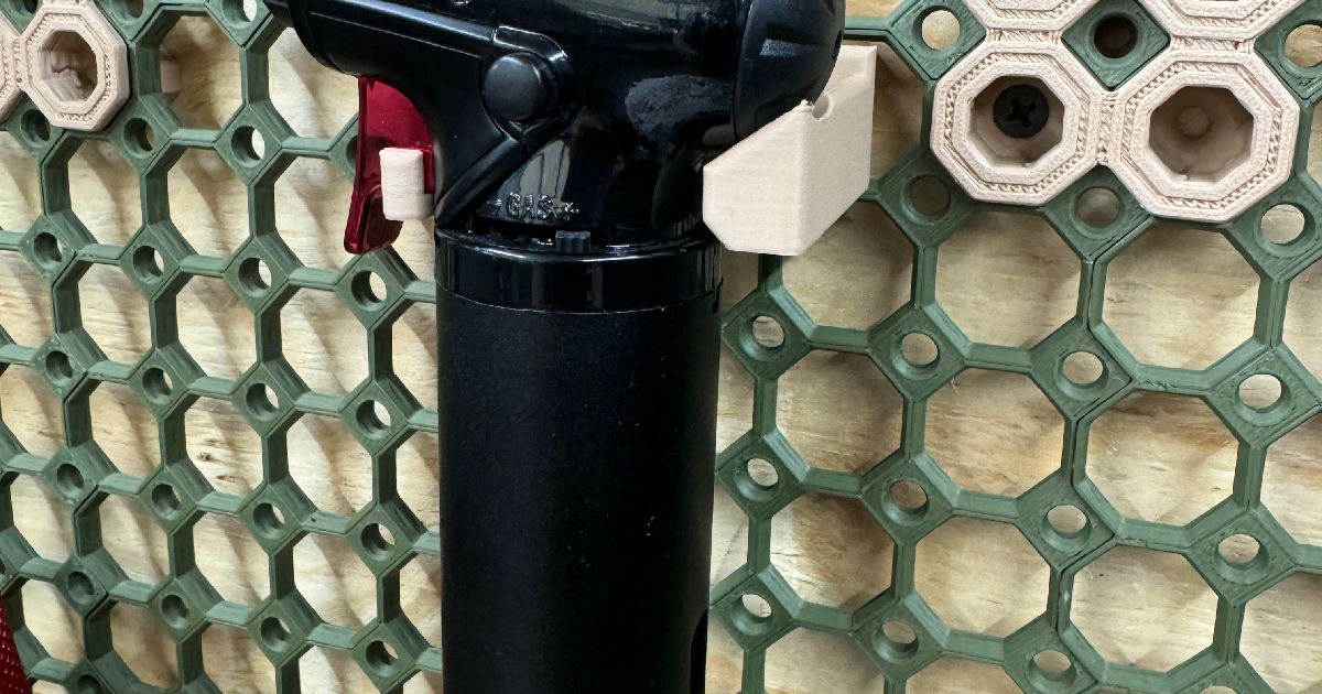 Multiboard Sondiko Butane Torch Holder by Disturbed Llama3D | Download ...