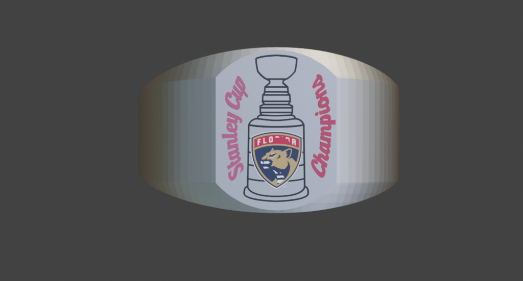 Florida Panthers 2024 Stanley Cup Championship Ring by Bob | Download ...