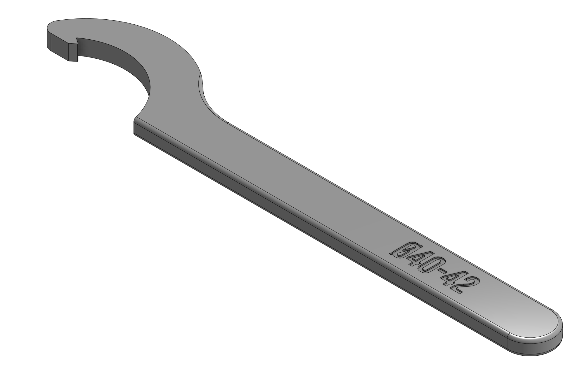 Hook Wrench/ Hakenschlüssel - DIN 1810 Form A by Bombastus Hands ...