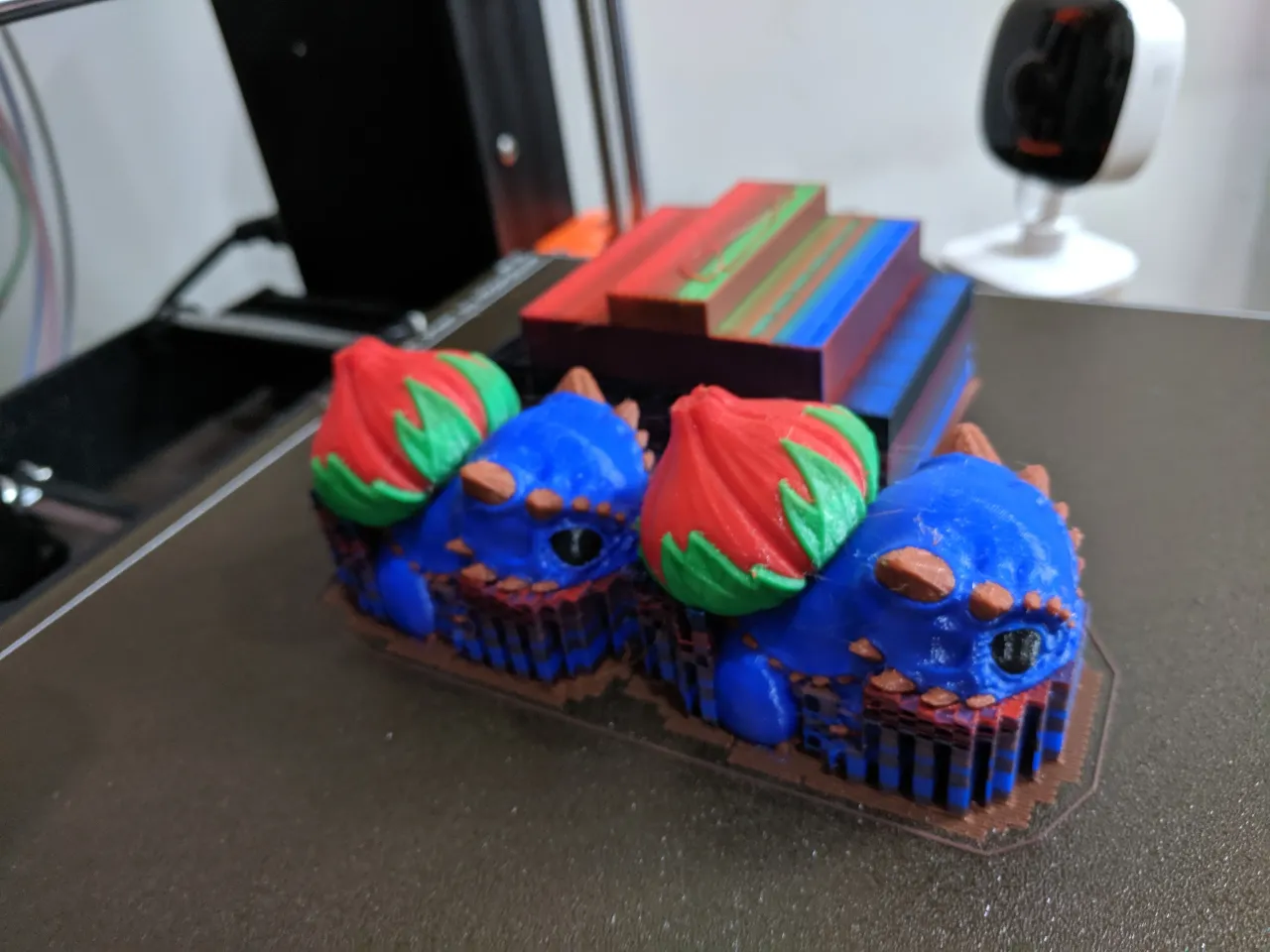 Bulbasaur - realistic Multimaterial by Ellswor | Download free STL model | Printables.com