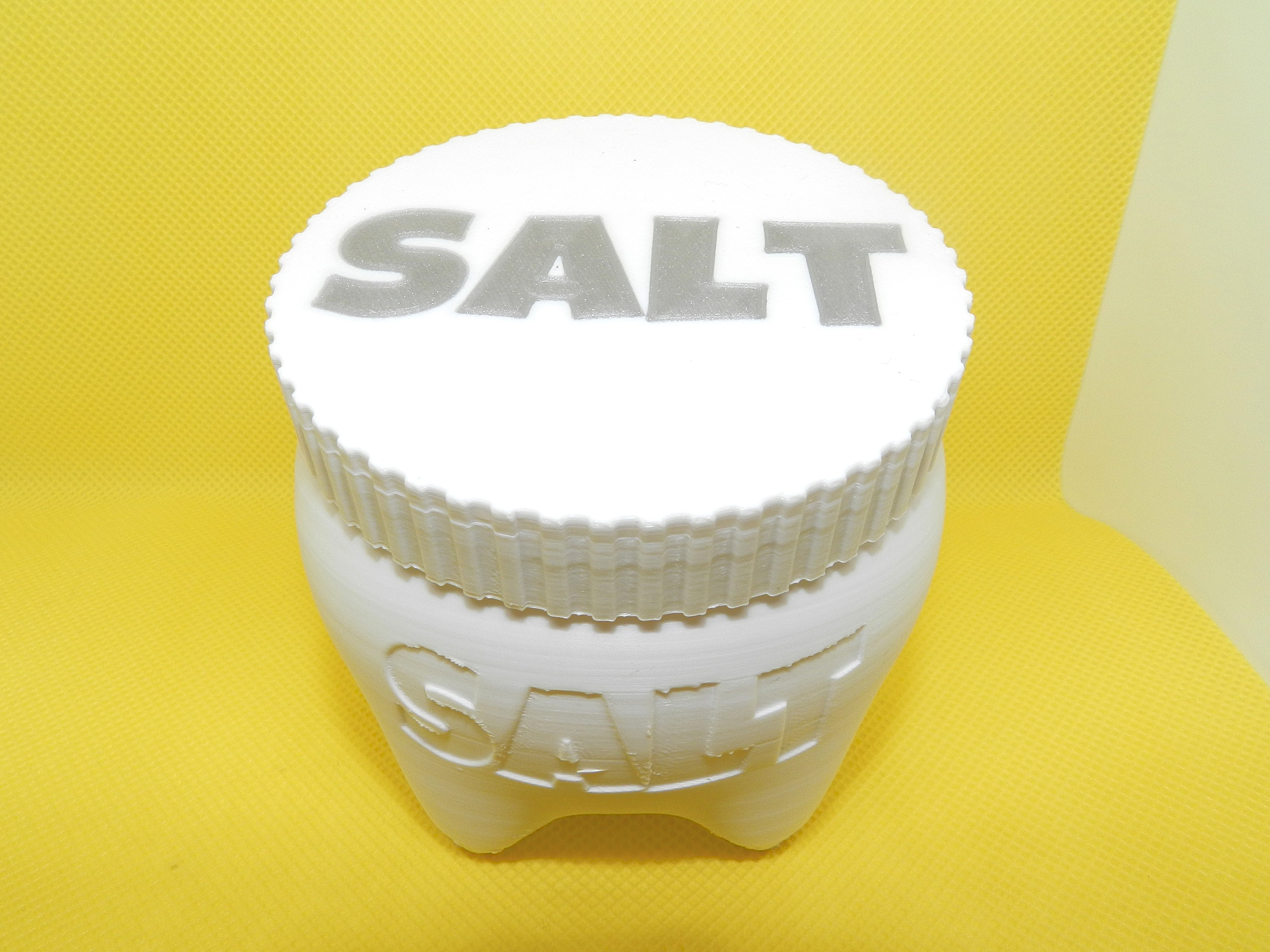 Salt container by Rene Czerner | Download free STL model | Printables.com