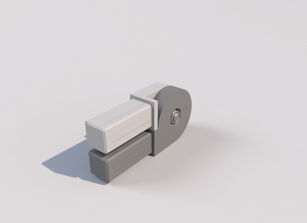 Adjustable angle connector for aluminum square tube size 20x20mm (wall ...
