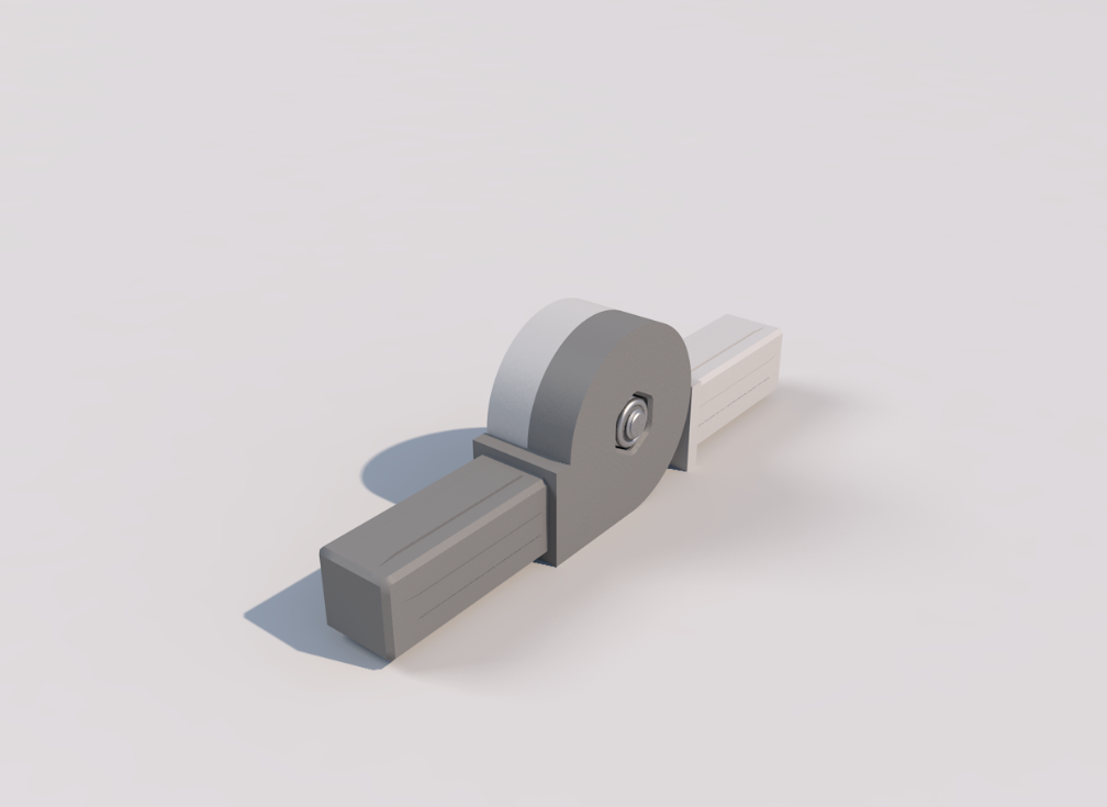 Adjustable angle connector for aluminum square tube size 20x20mm (wall ...
