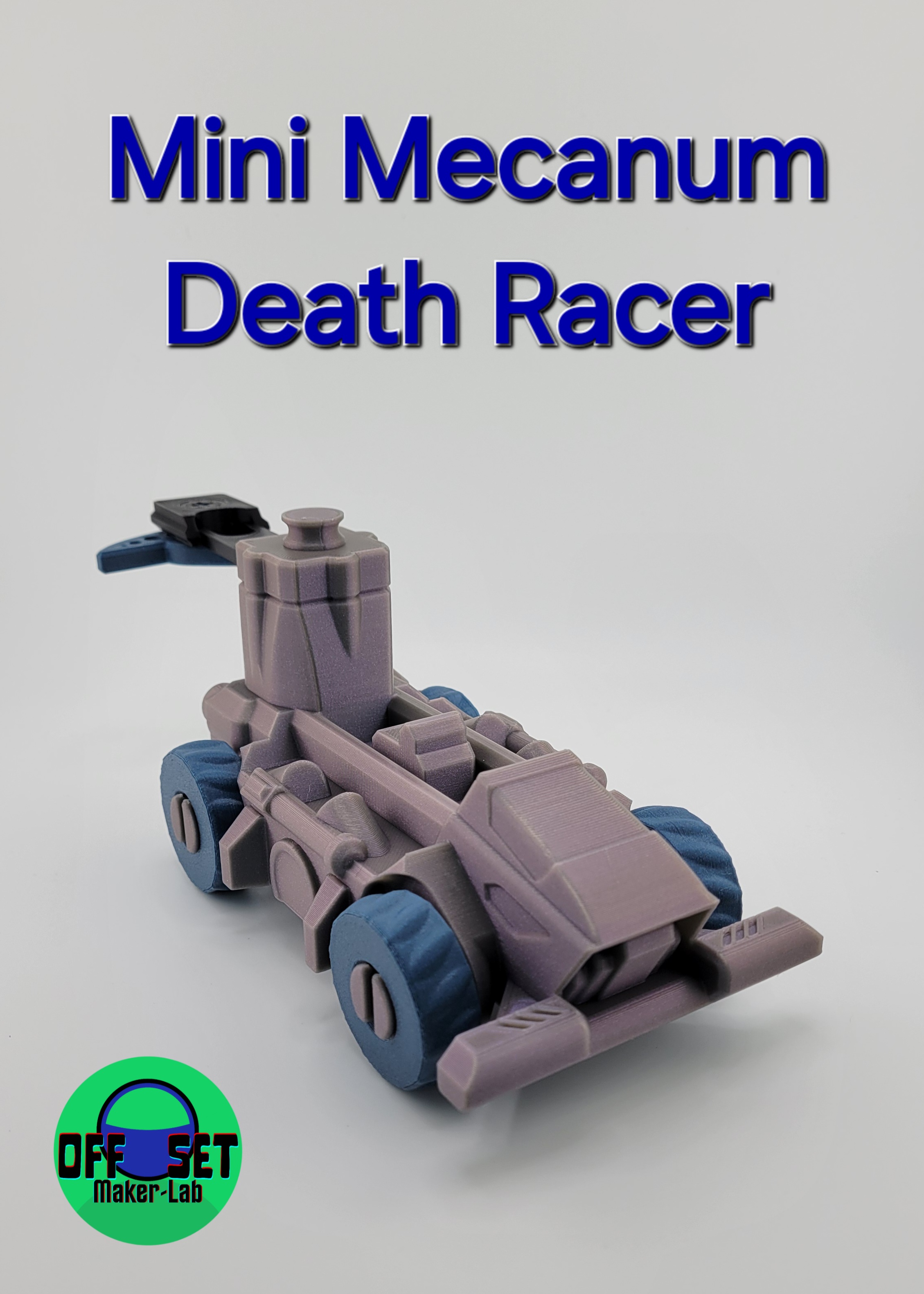 Mini Mecanum Racer by OFF SET | Download free STL model | Printables.com