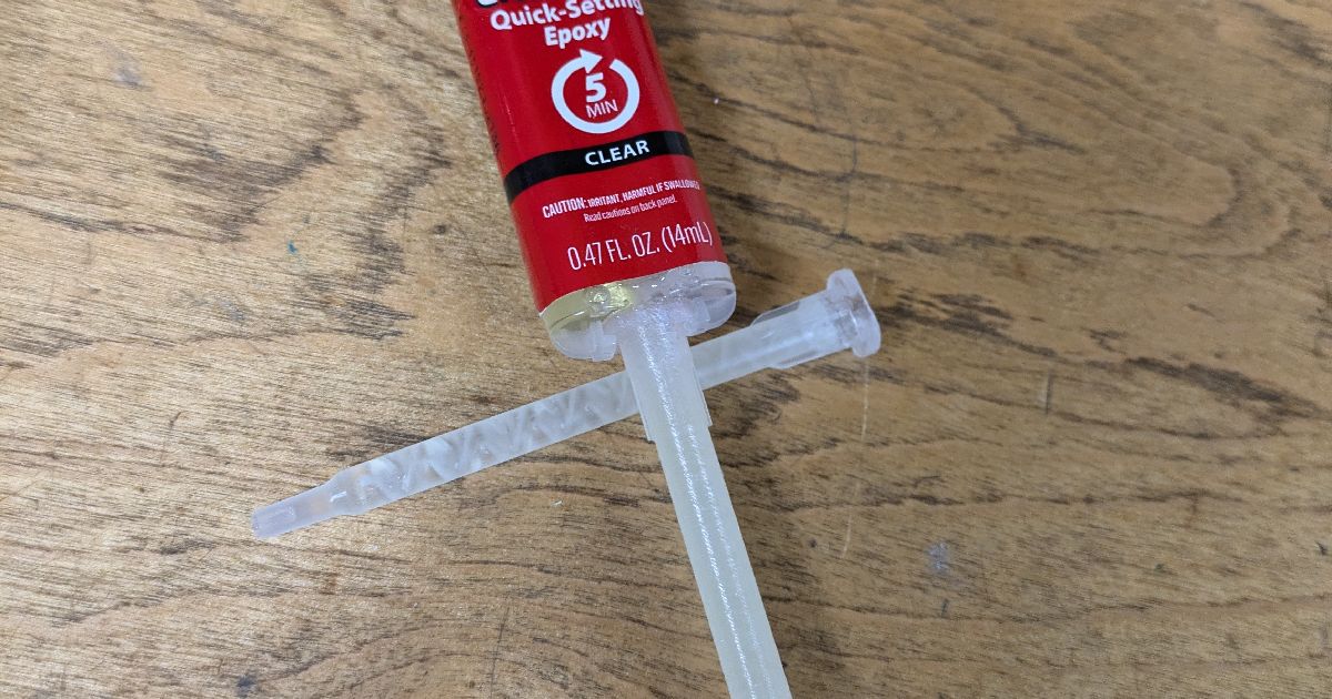 Mixing Nozzle for JB Weld Clearweld 14ml by ZeeKay | Download free STL ...