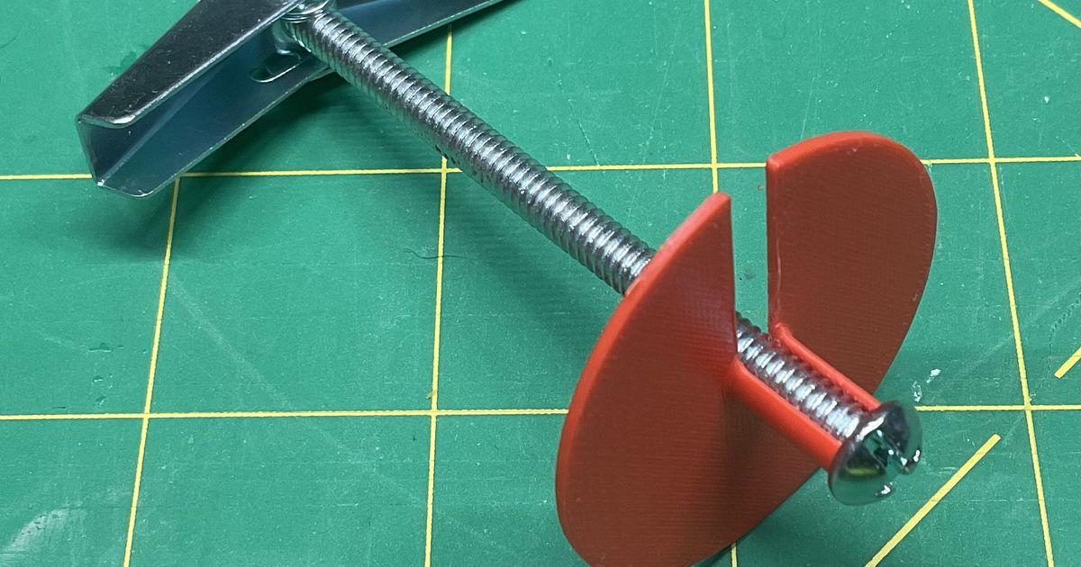 Toggle Bolt Spacer by Roy | Download free STL model | Printables.com