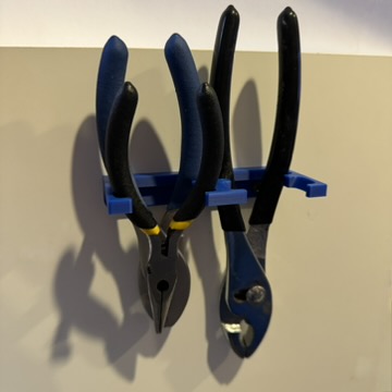 Double Row Pliers Rack in 4, 6 and 8 pair sizes by mscalora | Download ...