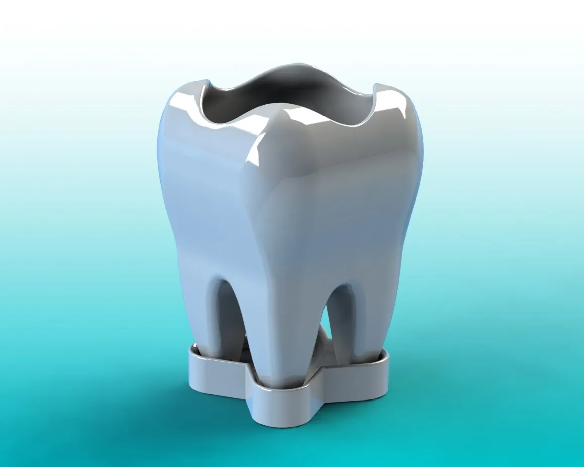 TOOTH VASE by GEAR | Download free STL model | Printables.com