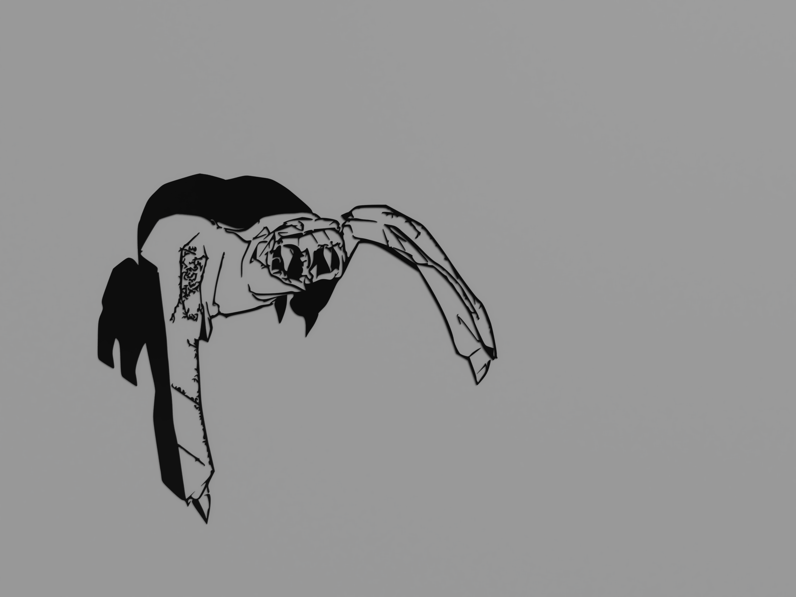 Glyphid grunt wall sculpture - Deep Rock Galactic by Hydramaker ...