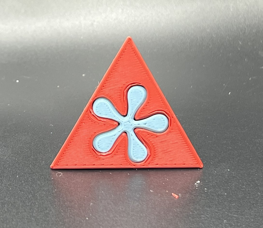 Triangle Pyramid Impossible Passthrough Helix Fidget by EcoDad ...