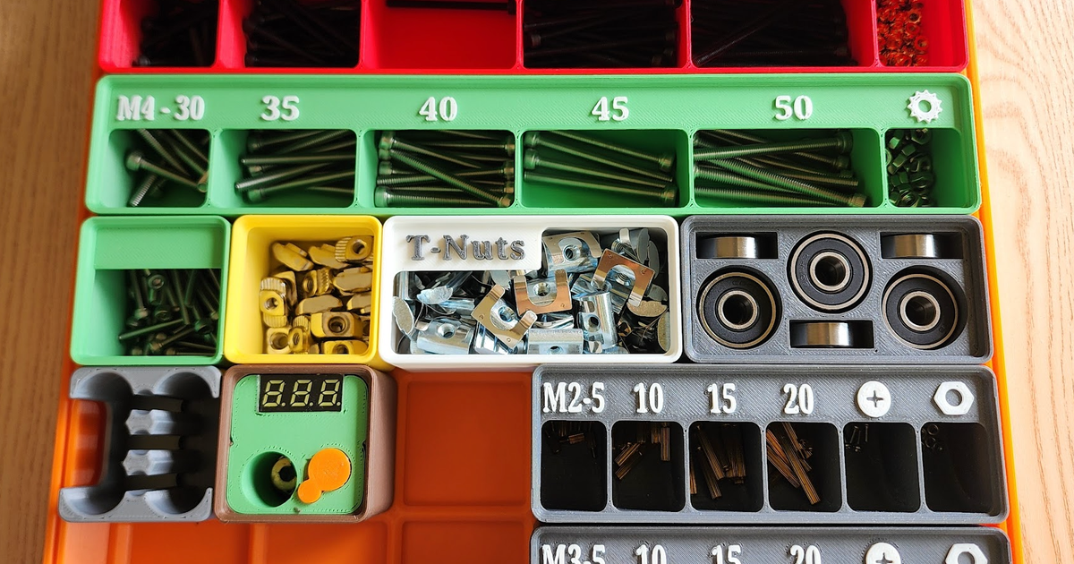 Space saving Gridfinity elements for various things by Unicorn3D | Download free STL model ...