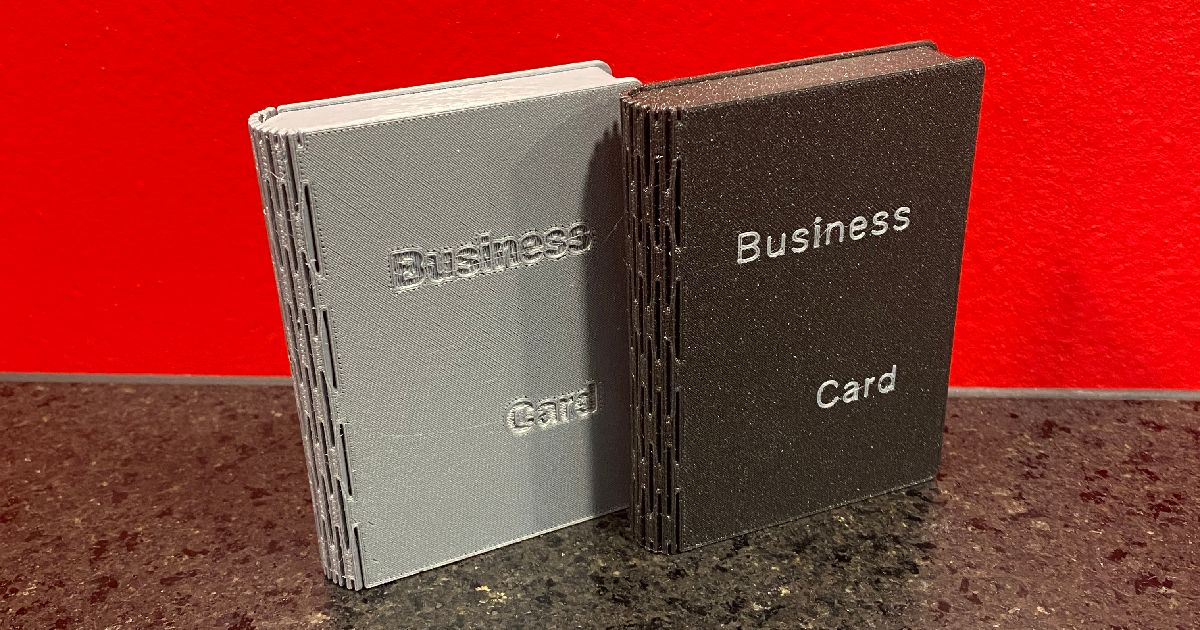Boite cartes de visite / Business cards box by Padu | Download free STL ...