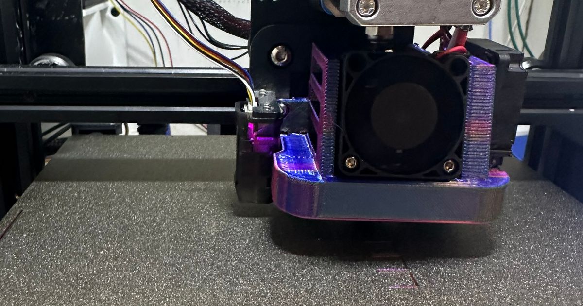 Sansana Mini for creality DD with Auto leveling by Subiebrat | Download ...