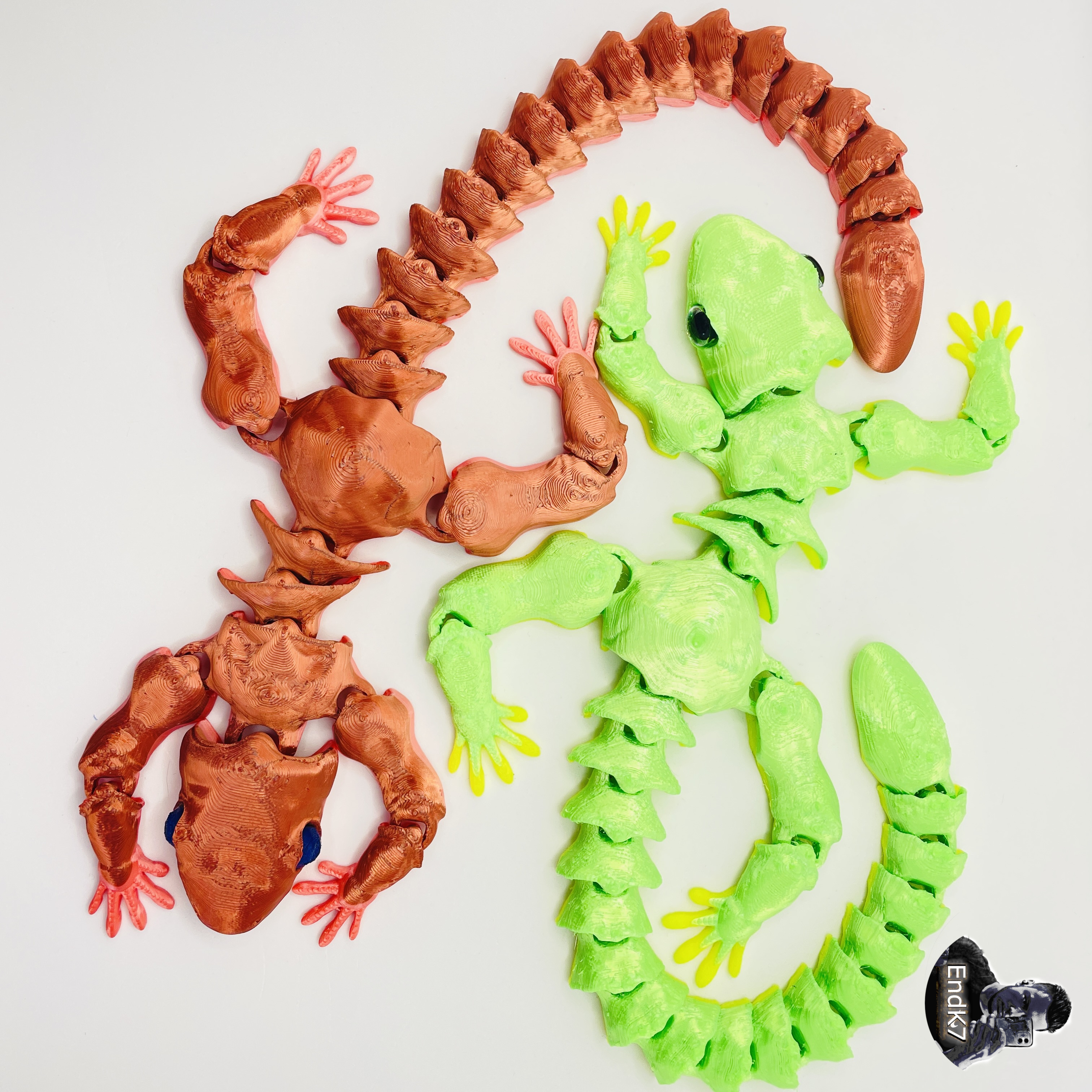 Funny Lizard Gecko - Articulated - Print in Place - No Supports - Flexi ...