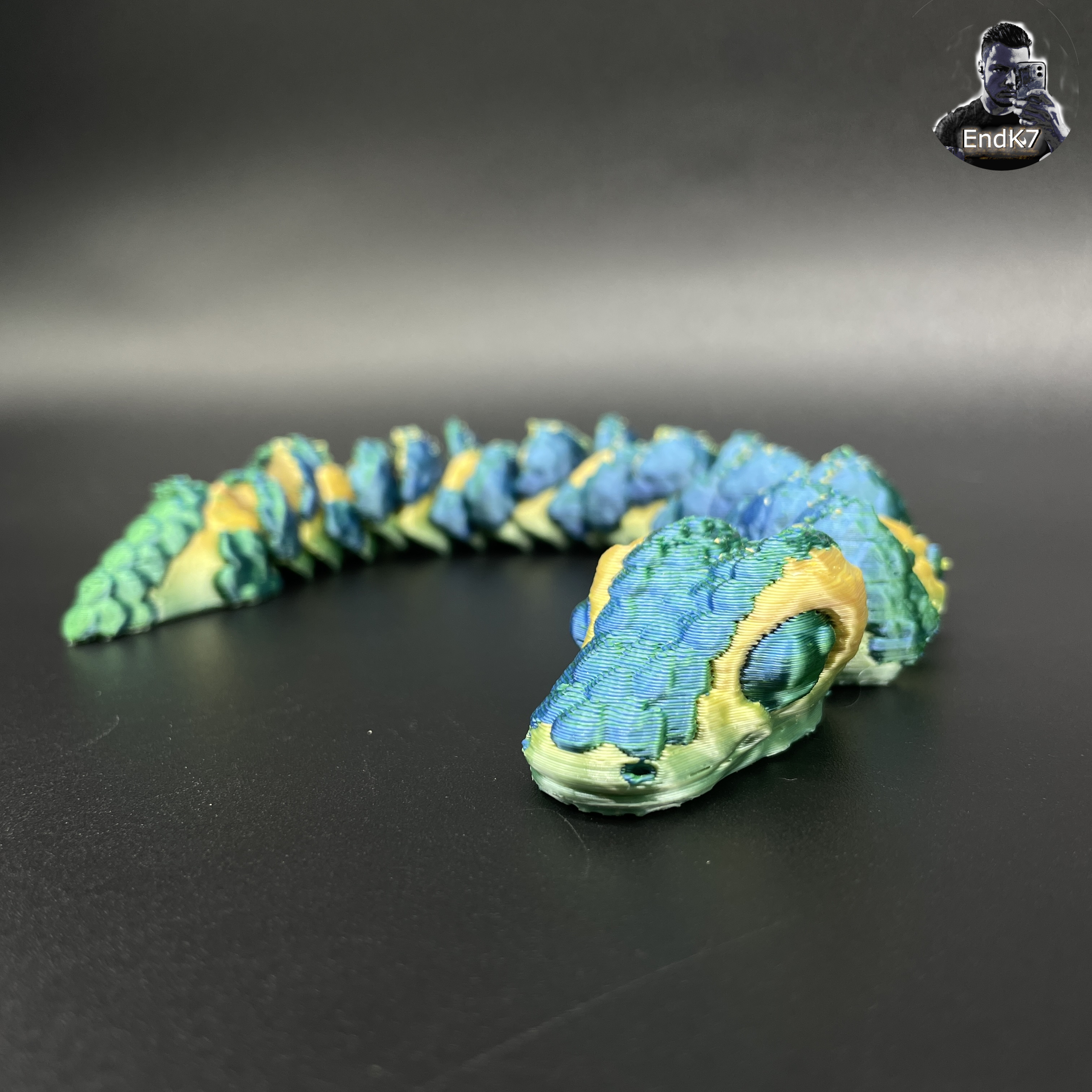 Legendary Snake - Articulated - Print in Place - Flexible - No Supports ...