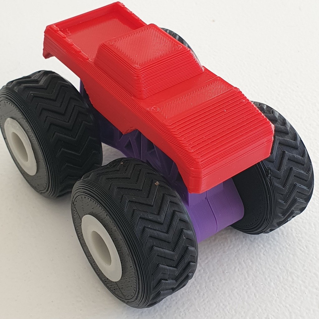 Monster Truck Toy V2 by Layo3d | Download free STL model | Printables.com