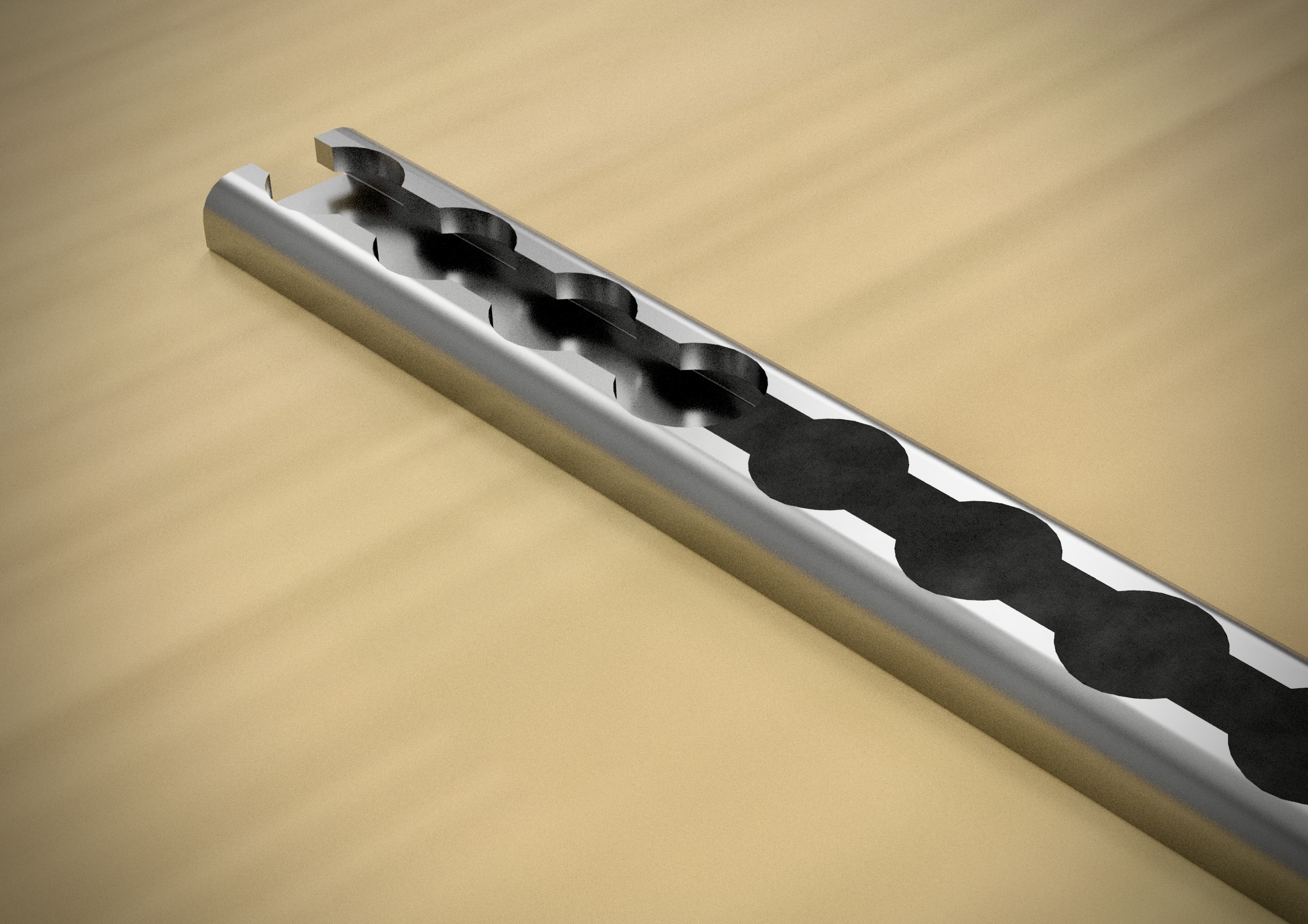 L Track Filler Insert Plug - Concave End by vidision | Download free ...