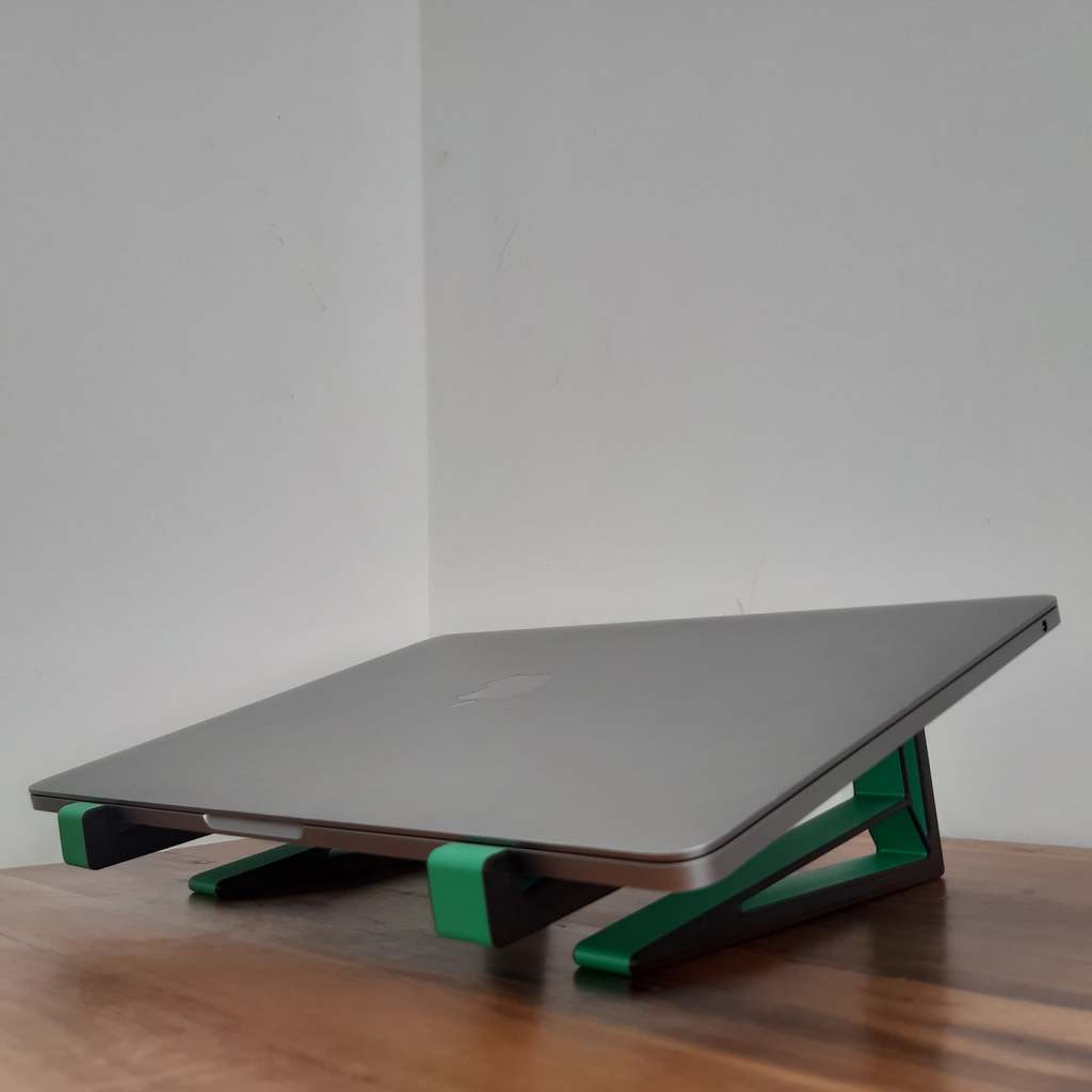 Laptop raiser and vertical stand by Layo3d | Download free STL model ...