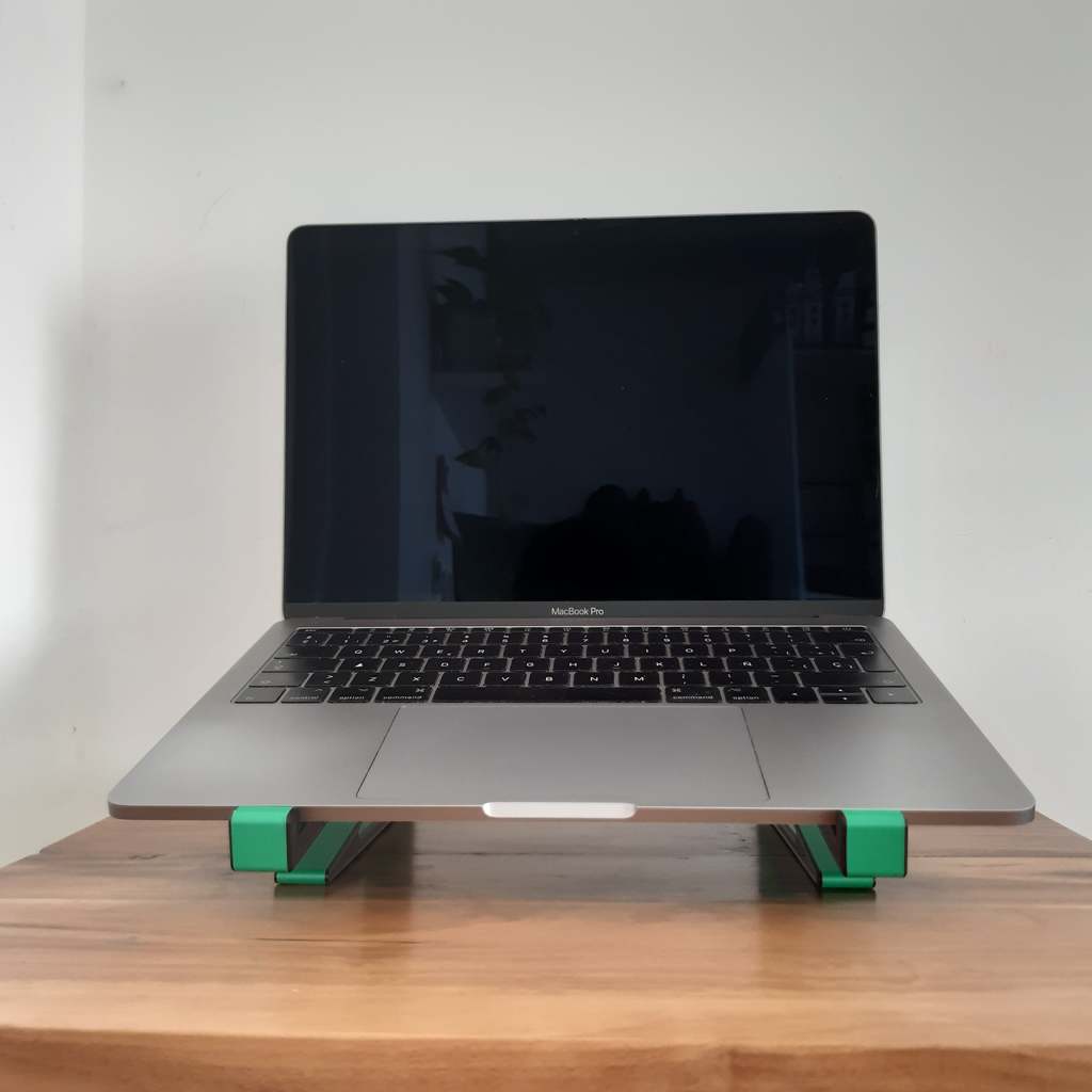 Laptop raiser and vertical stand by Layo3d | Download free STL model ...