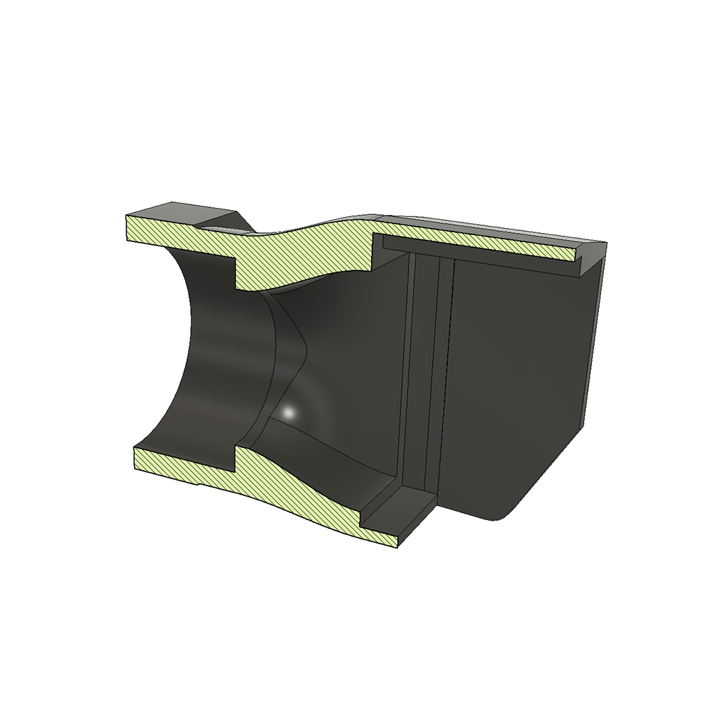 3/8" to 50mm 12V fan reduction adapter by JaKeU | Download free STL ...