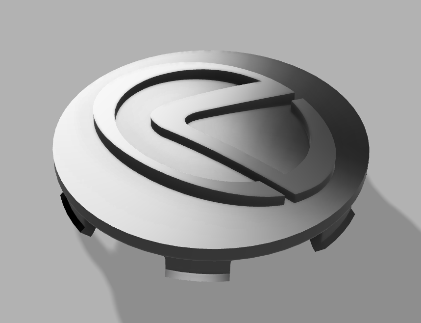 LEXUS RIM CAPS by Kuba Jankowski | Download free STL model | Printables.com