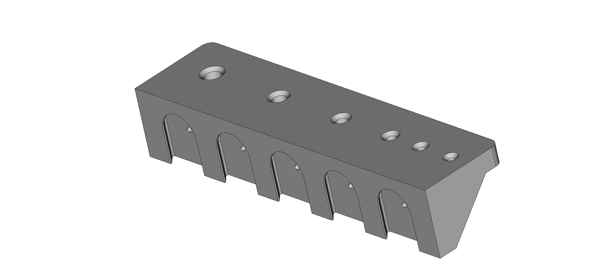 Multiboard holder for Bondhus hex balldriver set by shevron | Download free STL model ...