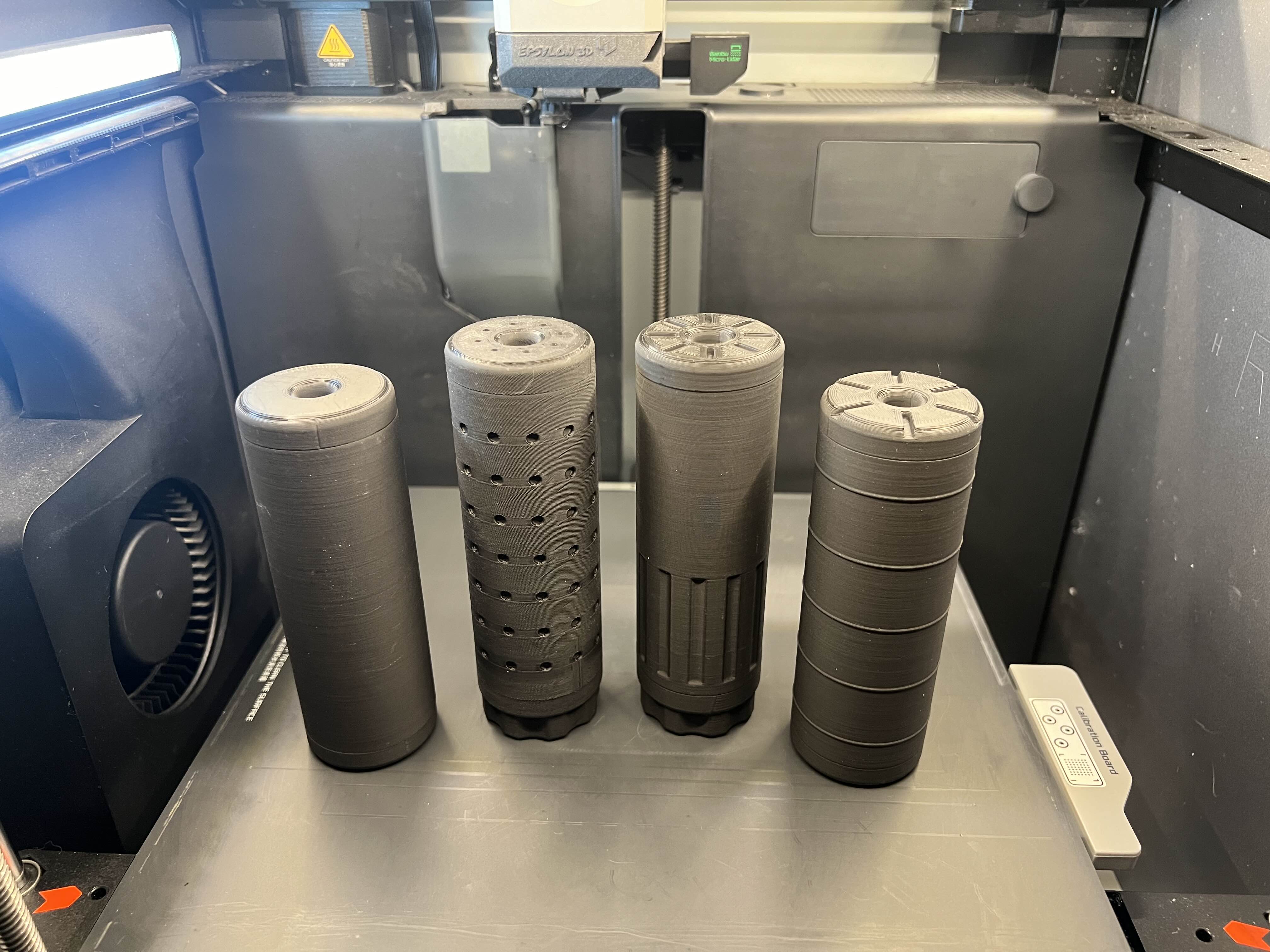 Airsoft silencer/suppressor. (work in progress) por KP design ...