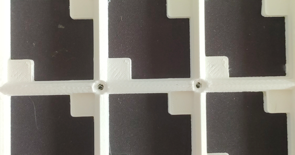 Gridfinity bases, side plugged magnet reduced by RichardT | Download ...