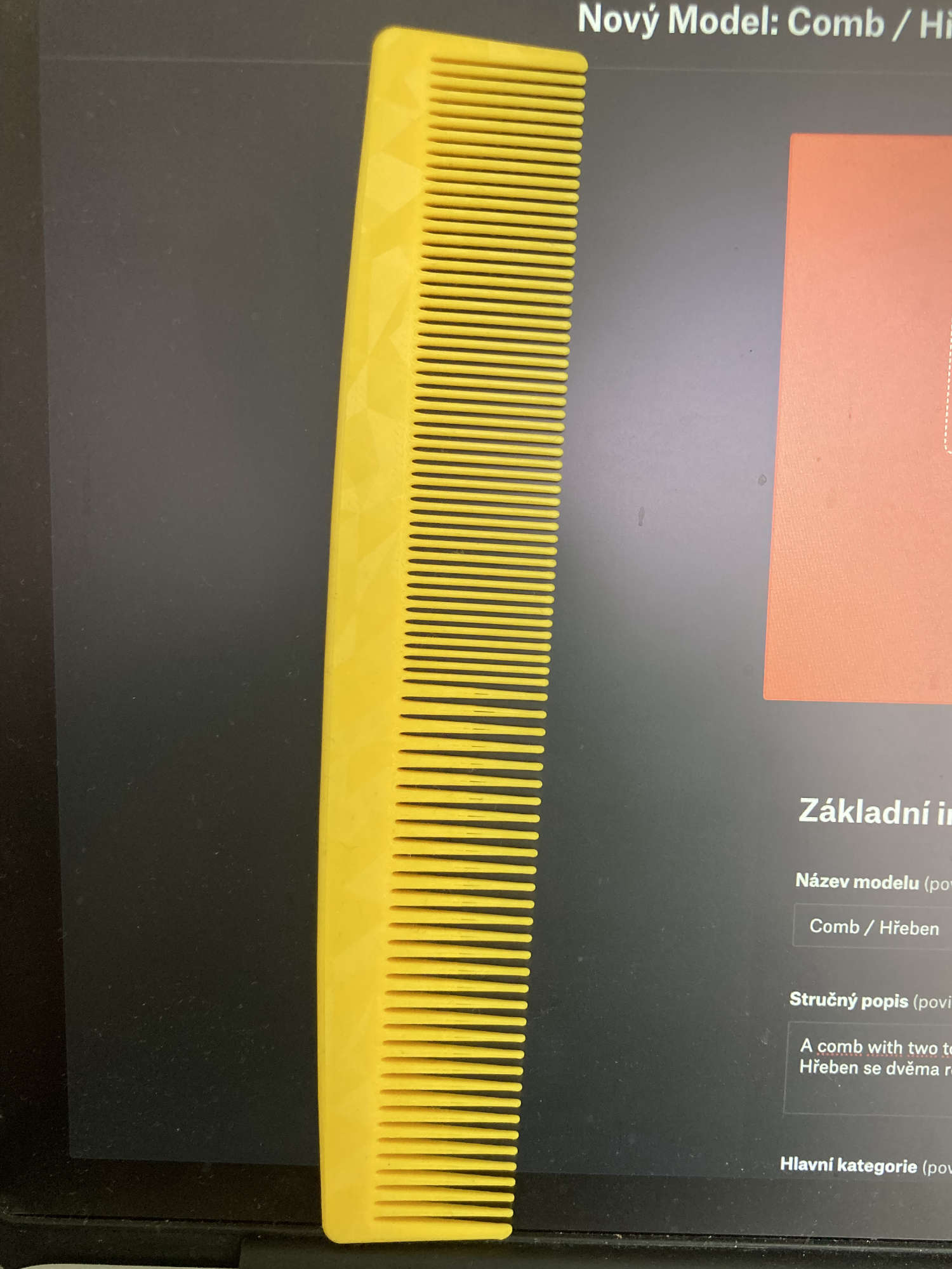Comb / Hřeben by jirka | Download free STL model | Printables.com