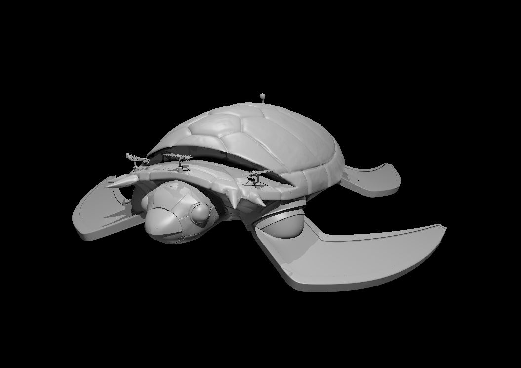 Spelljammer Ships - Full Sized and Tiny models by MZ4250 | Download ...