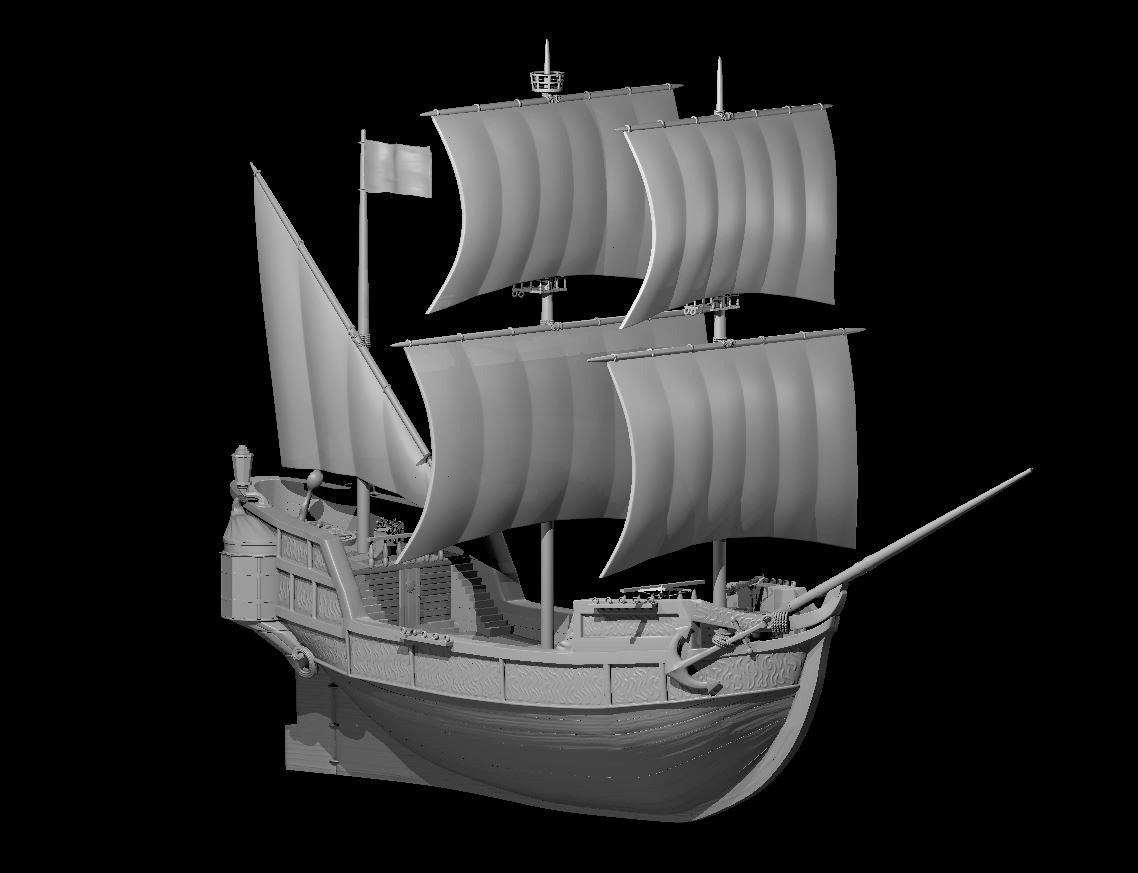 Spelljammer Ships - Full Sized and Tiny models by MZ4250 | Download ...