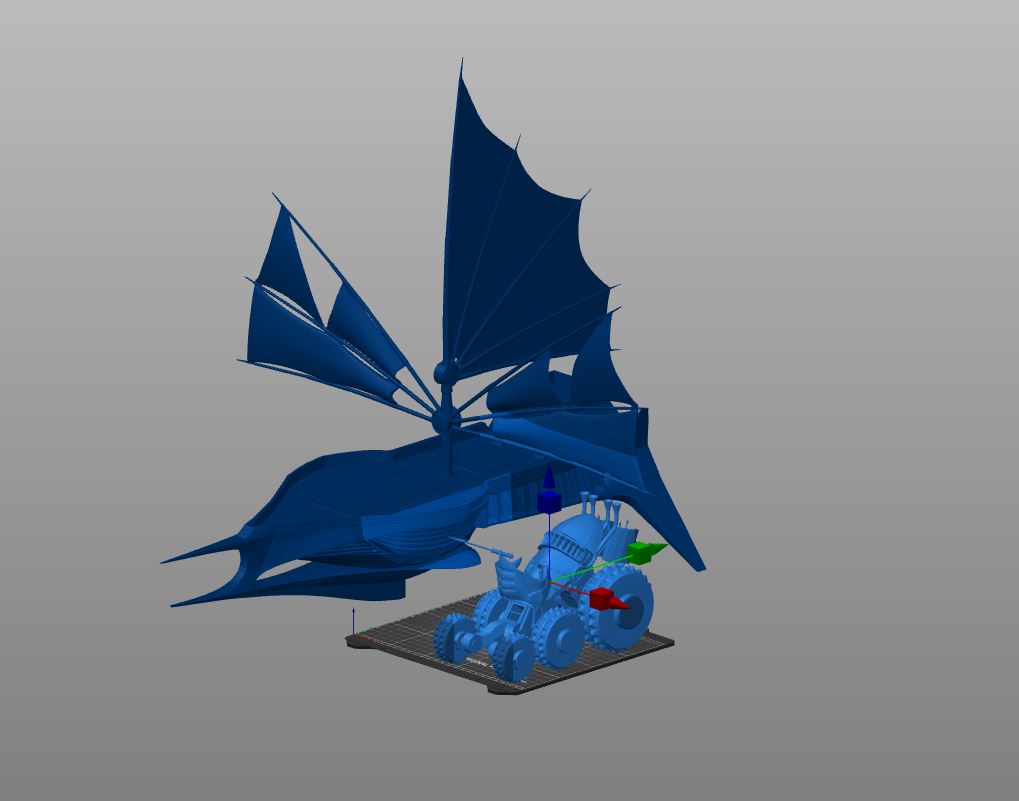 Spelljammer Ships - Full Sized and Tiny models by MZ4250 | Download ...