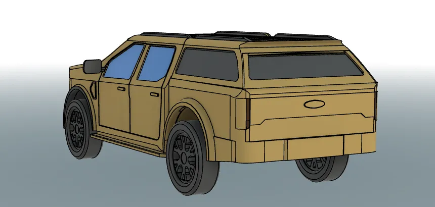 Ford Ranger Wildtrak 2023 by Kimi | Download free STL model ...