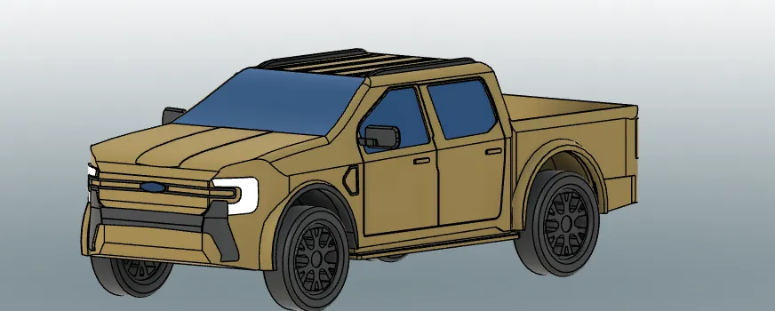 Ford Ranger Wildtrak 2023 by Kimi | Download free STL model ...